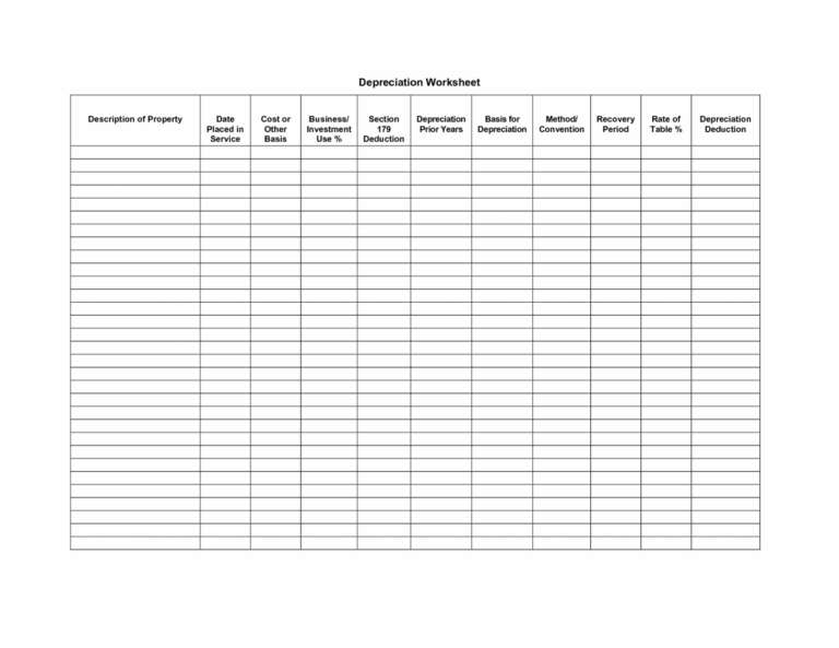 Printable Accounting Worksheet - easyworksheetprint.com