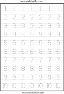 Printable 123 Worksheets - easyworksheetprint.com