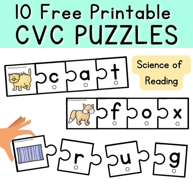 Cvc Printable Worksheets For Kindergarten - easyworksheetprint.com