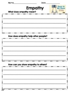 Free Printable Empathy Worksheets - easyworksheetprint.com