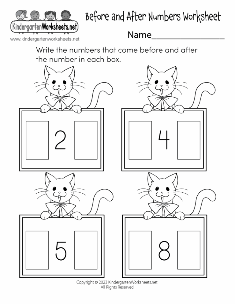 Kindergarten Math Printable Worksheets - easyworksheetprint.com