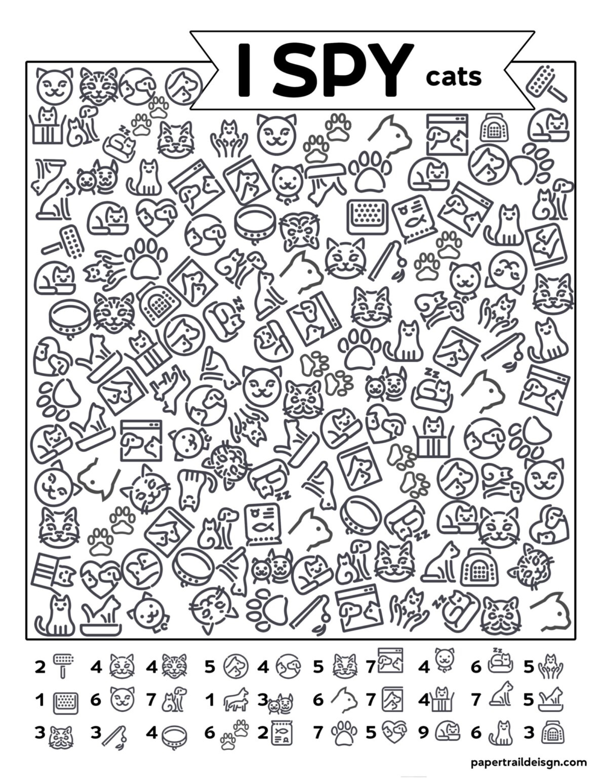 Free Printable I Spy Worksheets - easyworksheetprint.com