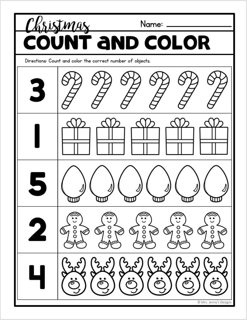 Christmas Worksheets Printable - easyworksheetprint.com