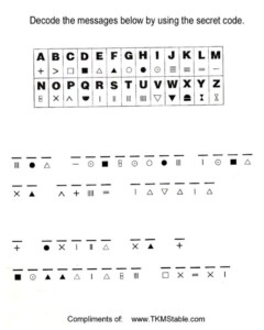 Free Printable Decoding Worksheets - easyworksheetprint.com