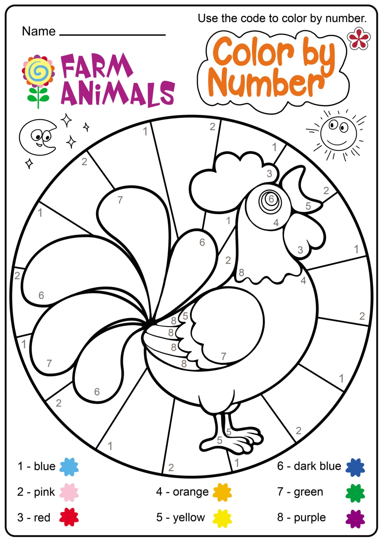 Free Printable Farm Worksheets For Preschoolers - easyworksheetprint.com